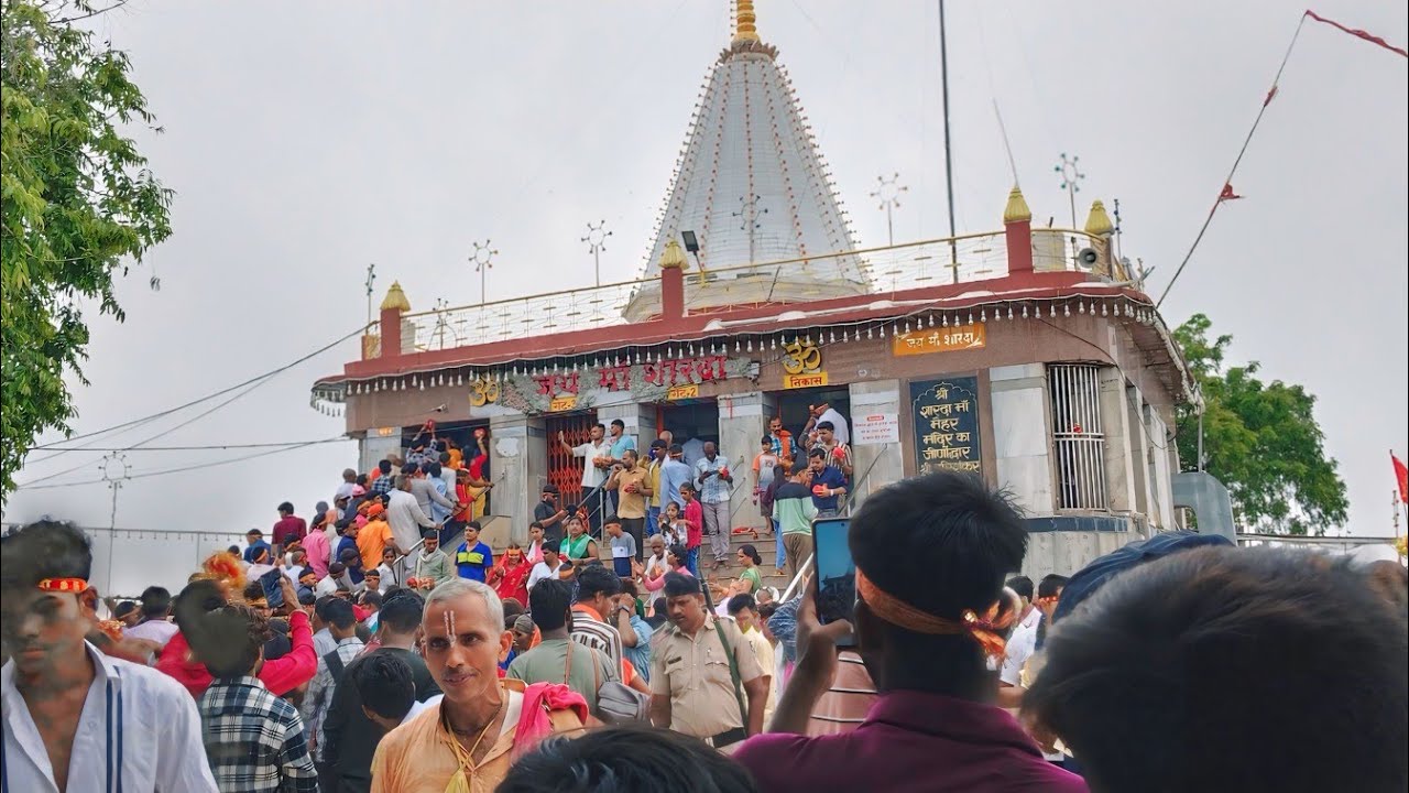 maihar temple - madhyapradesh sharda mata mandir satna - YouTube