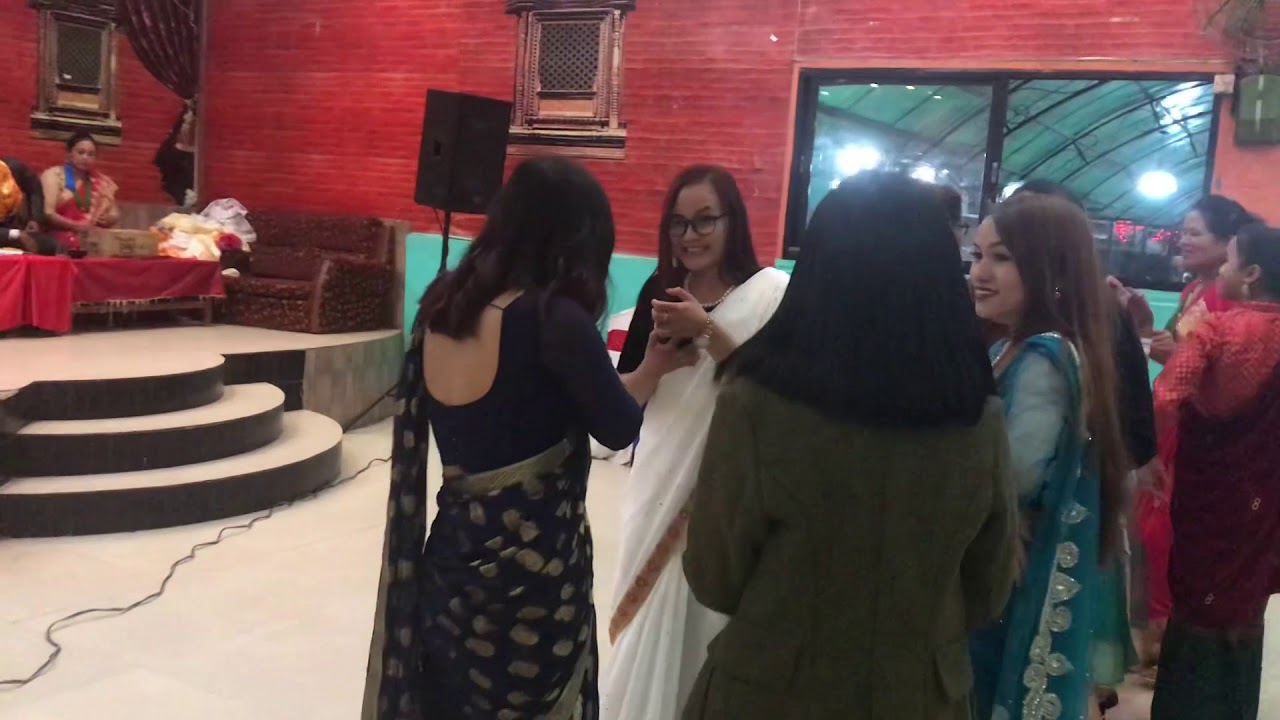Rojan Tamang wedding dance party - YouTube