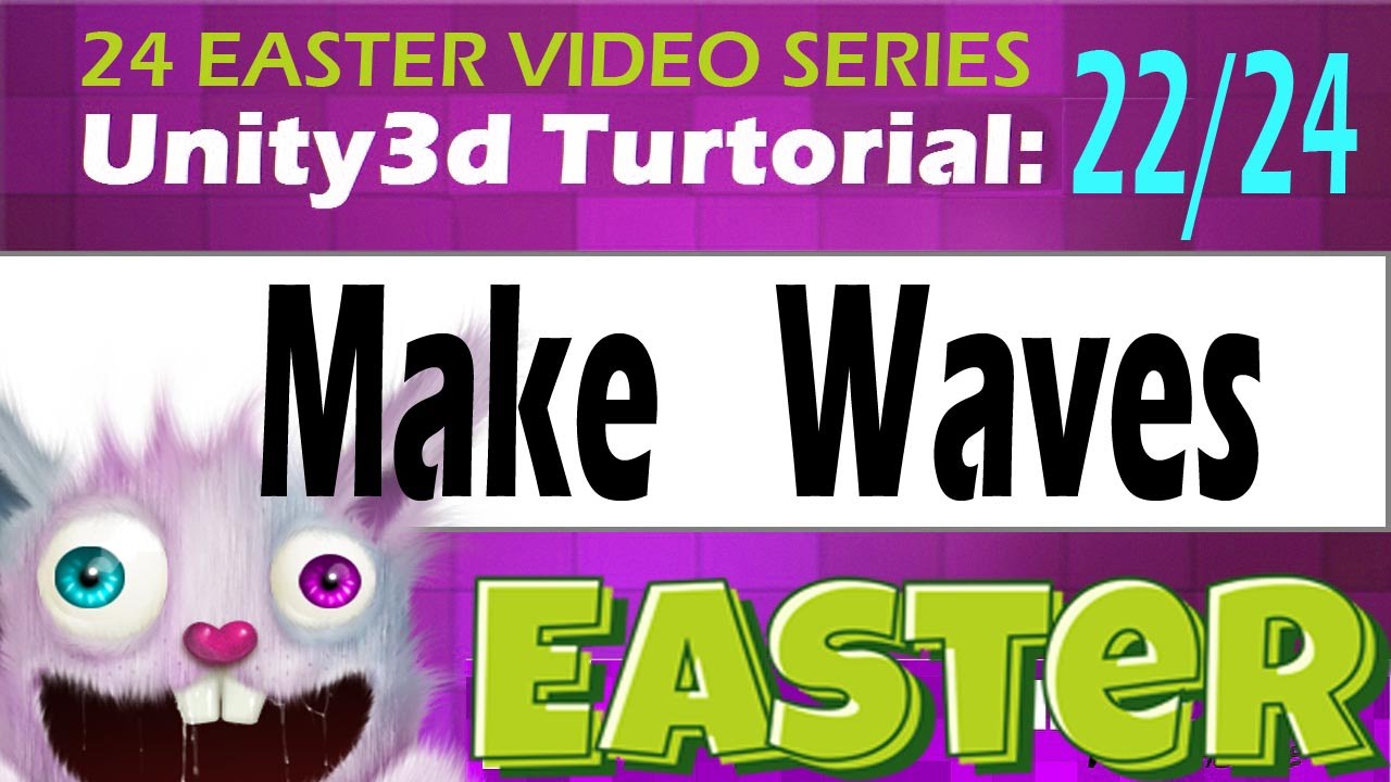 Unity 3D Make Water Waves Tutorial 22/24 - YouTube