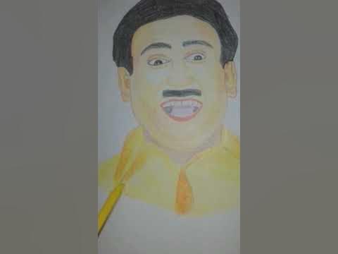 Jethalal drawing || Tarak Mehta Ka Ulta Chasma drawing || - YouTube