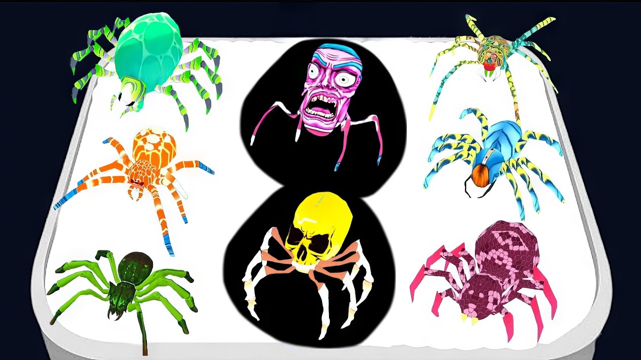 MAX LEVEL - Spider Evolution Run - Gameplay Walkthrough ⚜️ Merge Master ...