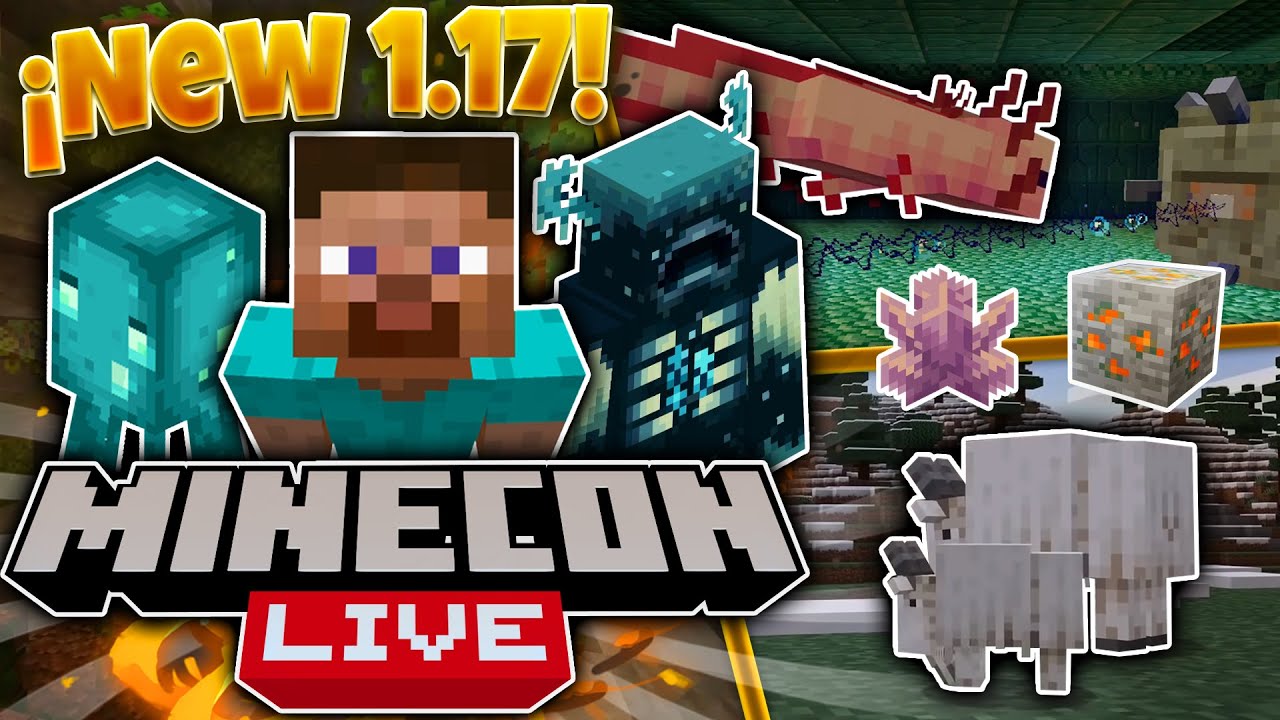 ASI FUE LA MINECON LIVE 2020 (VERSION "DON COMEDIAS") | MINECRAFT 1.17 ...