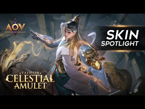 Valhein Celestial Amulet Skin Spotlight - Garena AOV (Arena of Valor) - YouTube
