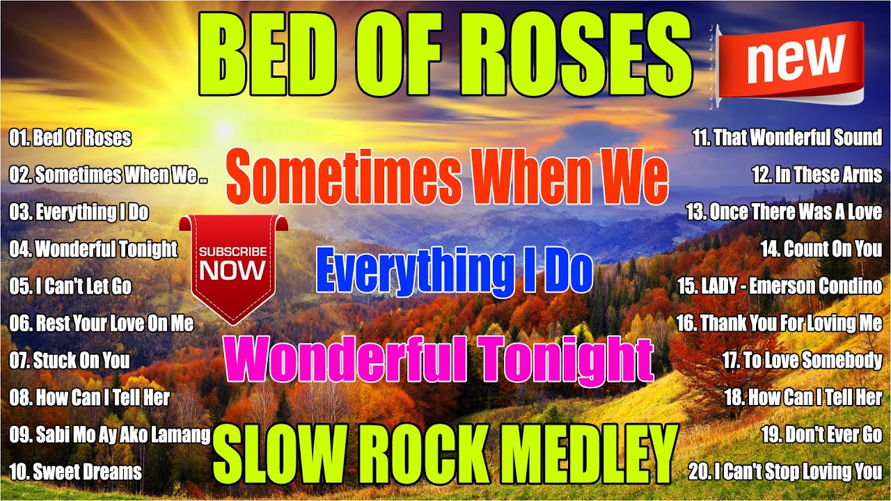 Emerson Condino Nonstop Collection 🎶🎶 Slow Rock Collection 2023 🎧🎧 Bed ...