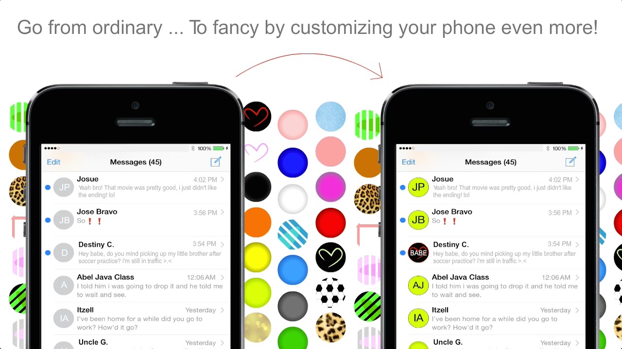 Customize iOS8 Contacts AD - YouTube