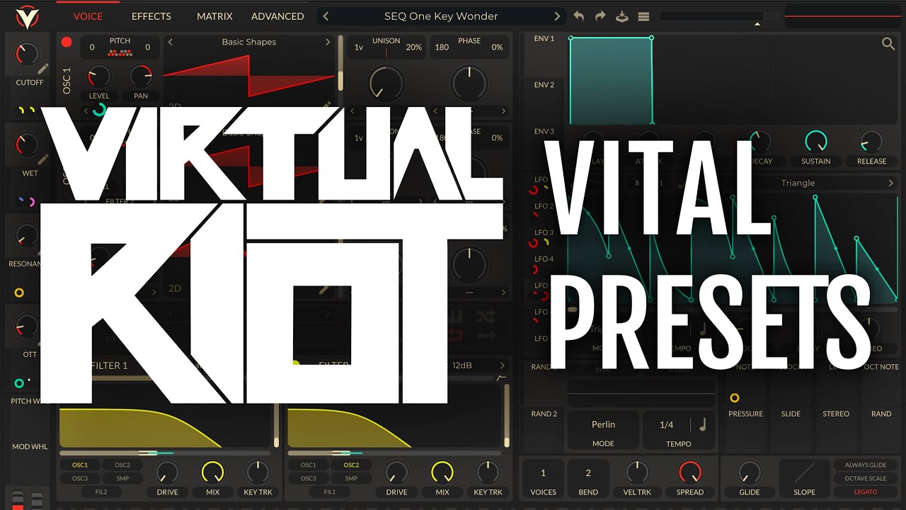 Virtual Riot Vital Presets Vol. 1 - Preset Demo - YouTube