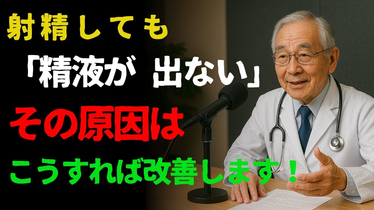 薬に頼らない！70代医師が実践する『性力を取り戻す』生活習慣とは？| 高齢者の健康 - YouTube