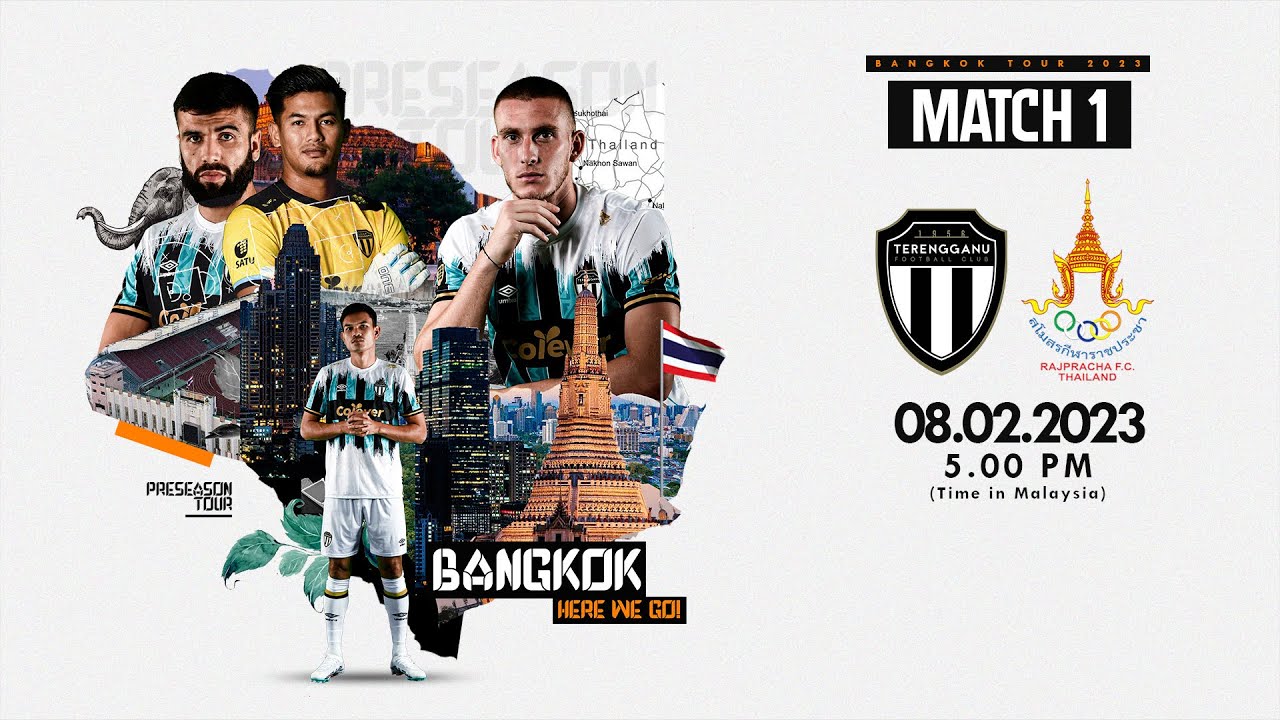 PROMO MATCH : TERENGGANU FC vs RAJPRACHA FC - YouTube