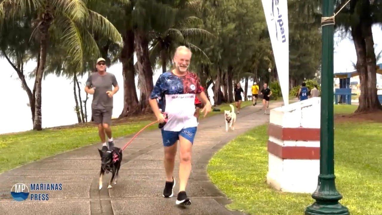 Run Saipan hosts 5K in honor of Dr. Ron Snyder - YouTube
