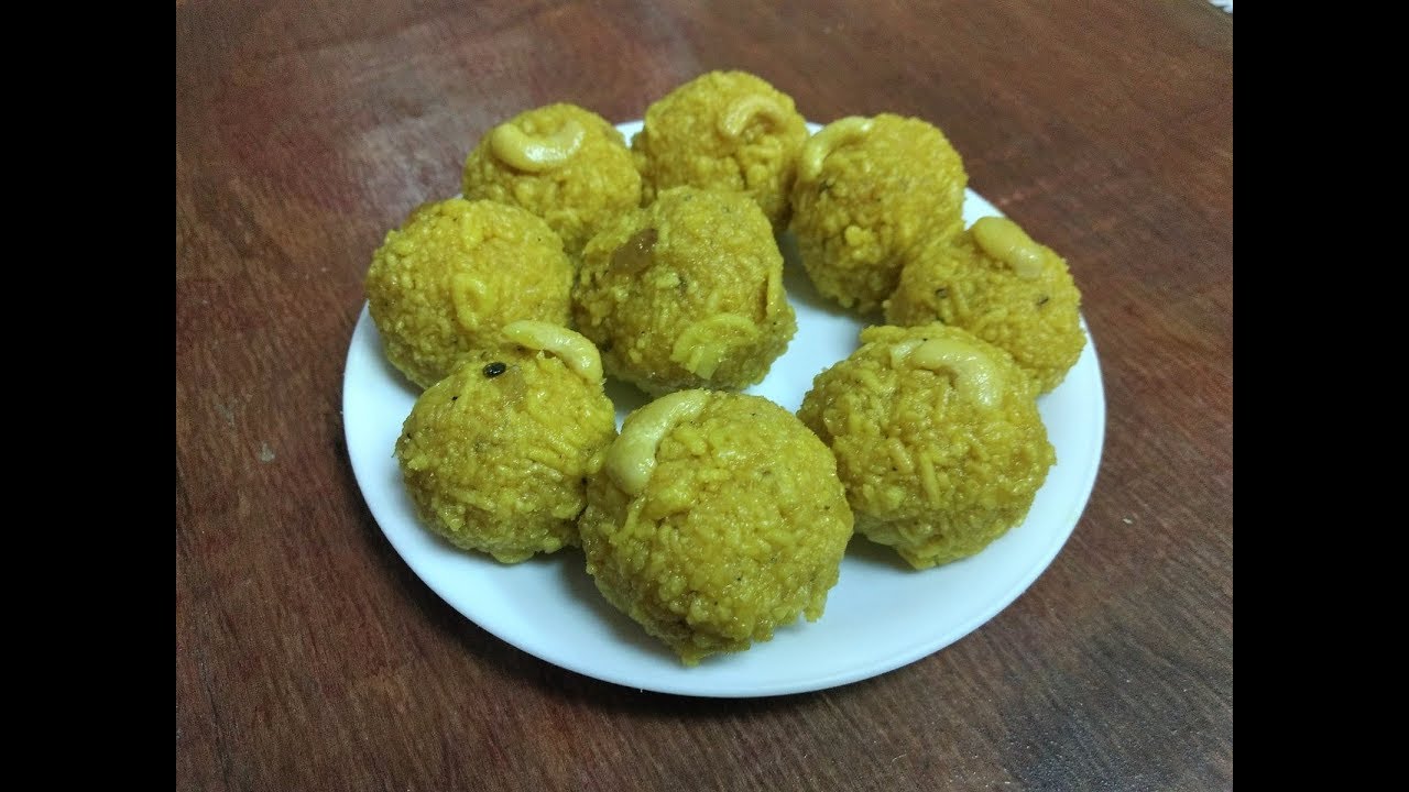 Sev Laddu....Diwali Special Sweet !!! - YouTube