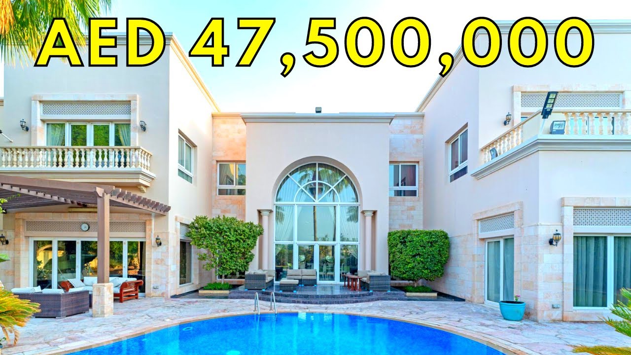 Inside a Ultra-Luxury Villa in Emirates Hills, Dubai - YouTube