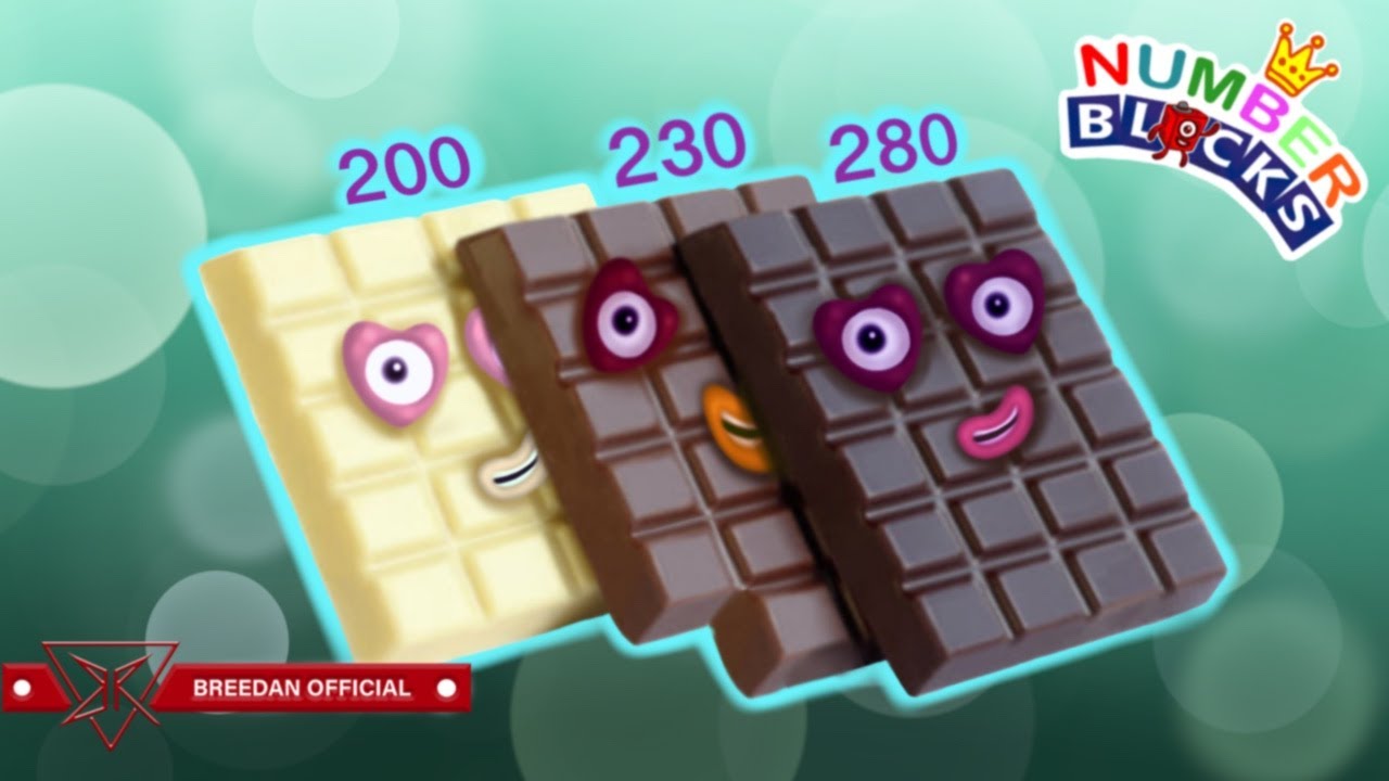 Numberblocks - February Sums Meet Numberblocks Chocolate Special ...