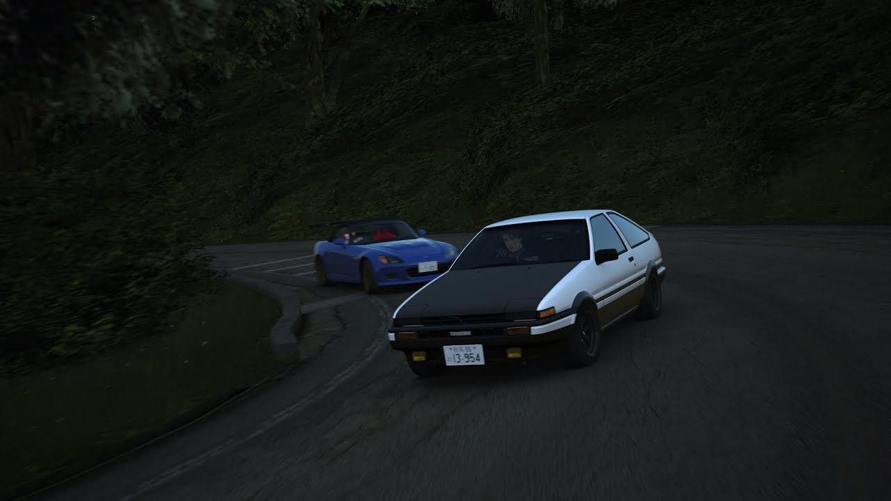 Fujiwara Ae86 X God Hand S2000 Touge Battle - YouTube