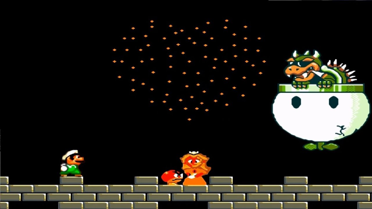 Super Mario World Hd Bowsers Castle Goomba Saves Peach Youtube