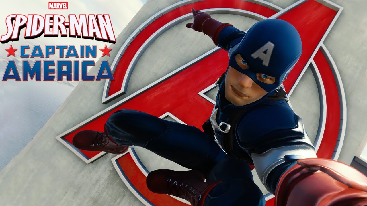 Marvels Spider-Man Remastered PC Captain America MOD - YouTube