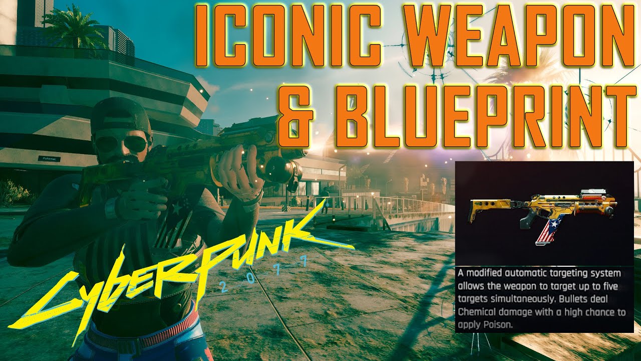 Cyberpunk 2077 ICONIC Weapon Location - Legendary Assault Rifle ...