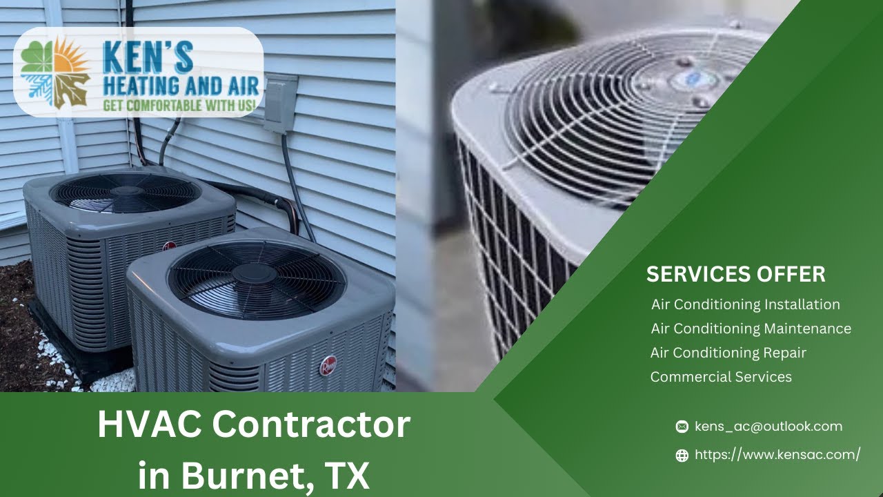 HVAC Contractor in Burnet, TX | Ken's Heating and Air Conditioning ...