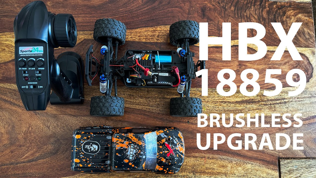 Haiboxing HBX 18859 upgrade part 2: Brushless conversion on a budget ...