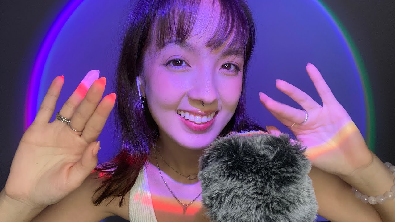 Asmr Mic Triggers And Mouth Sounds Hand Sounds Hair Mousse Fizzing