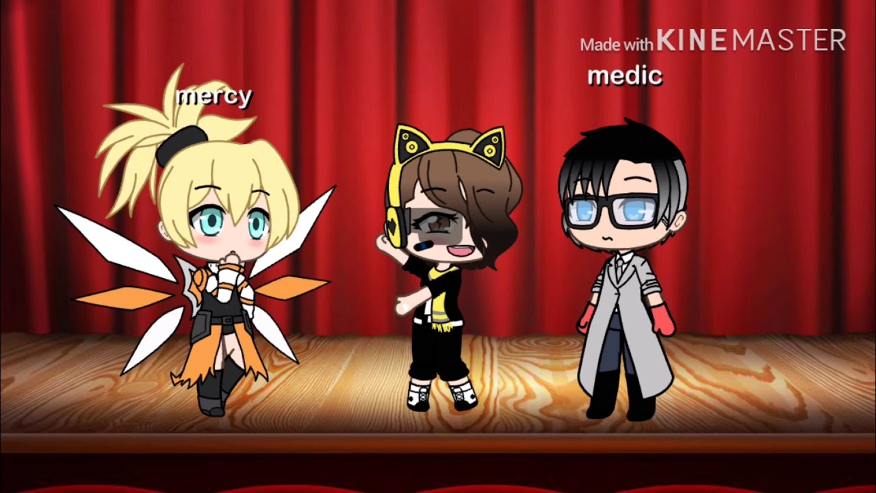 {Gacha life} mercy vs the medic (overwatch vs TF2) ft JT music - YouTube