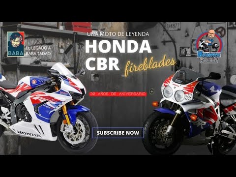 La Iconica Honda Fireblade: El Legado de Baba Tadao. - YouTube