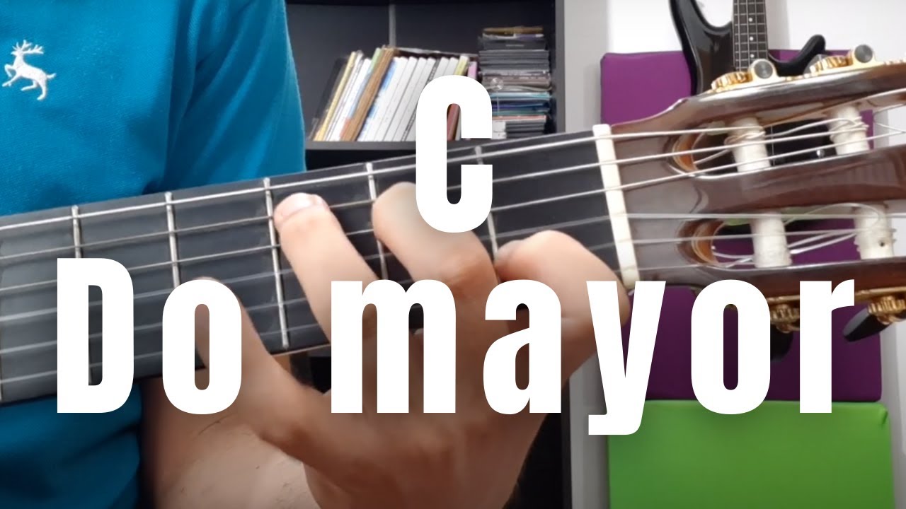 Acorde Do mayor en Guitarra - Acorde C (Explicación rápida) - YouTube