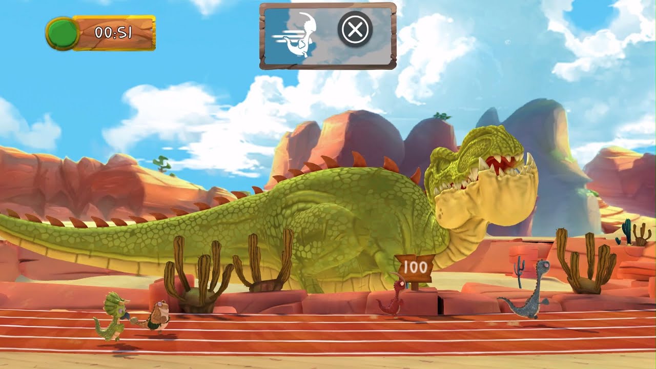 Gigantosaurus: Dino Sports Gameplay 🦖 PS5 - Cute mini-games - YouTube