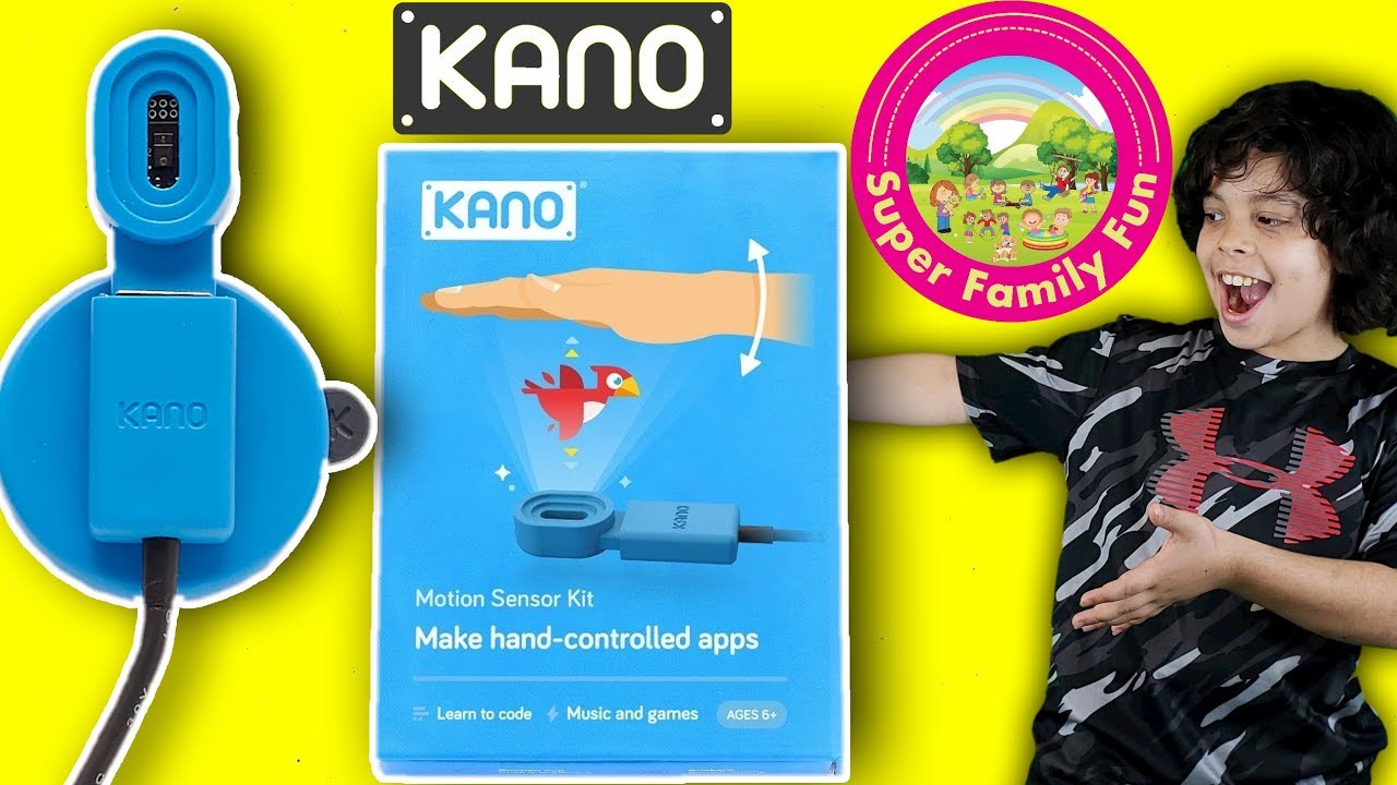 KANO Motion Sensor - Learn to code with movement | Super Family Fun - YouTube