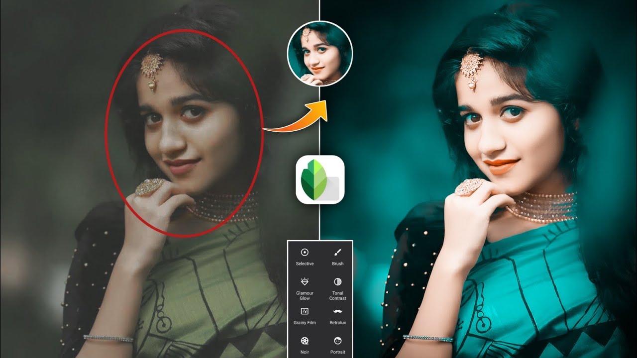 clear skin glow + face smooth realistic photo editing || oil paint ...