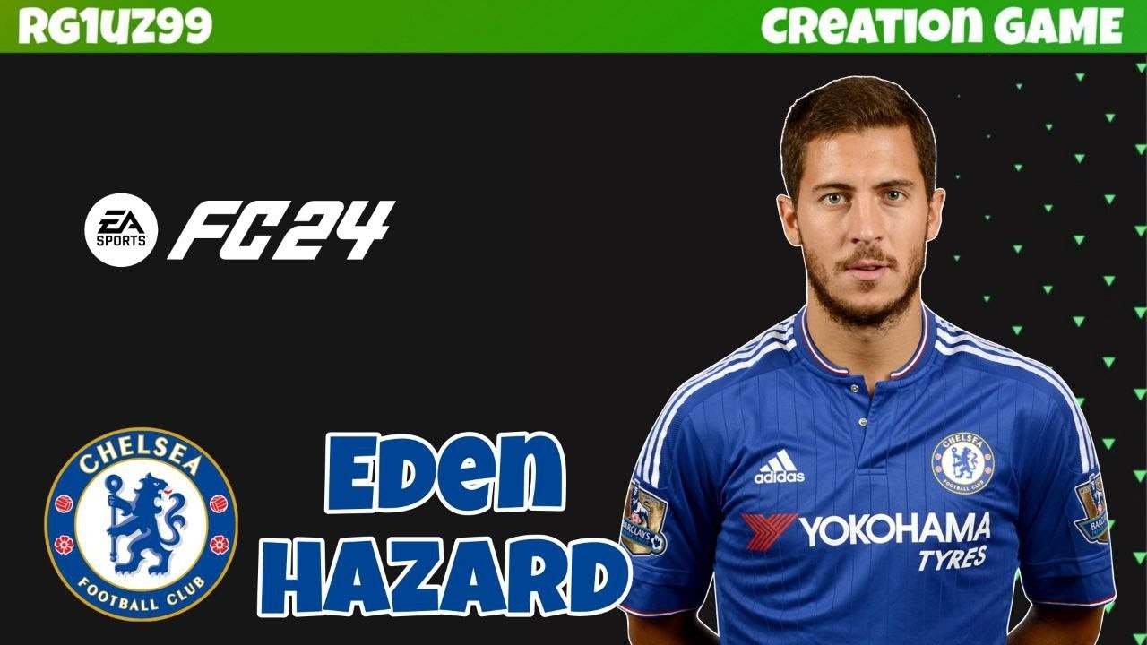 EA FC 24 | HOW TO CREATE EDEN HAZARD ON FC 24 | ITA_PS5 - YouTube