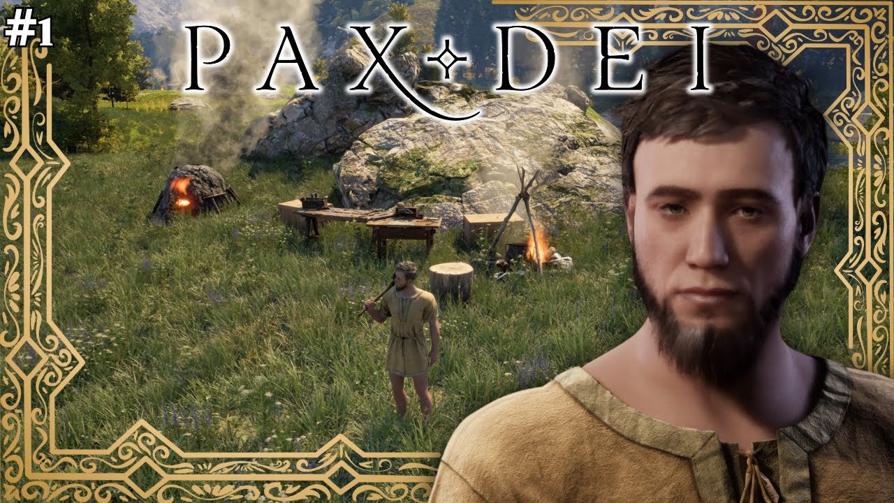 Un MMO Médiéval,Je m'installe ! Pax Dei FR ( Découverte ) - YouTube