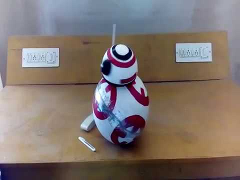bb8 robot design by engineering student - YouTube