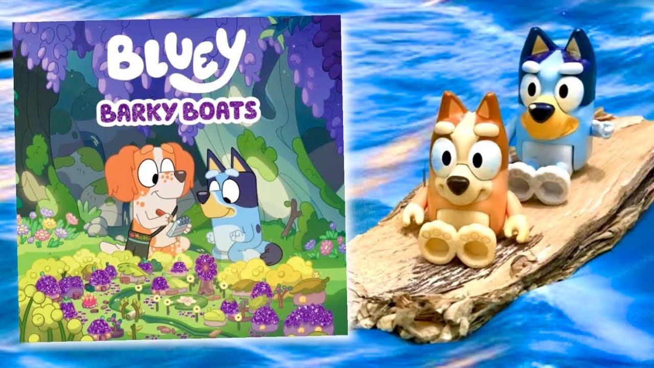 Bluey Books Read Aloud 🛶 Barky Boats | Storytime with Gissy 📚 - YouTube