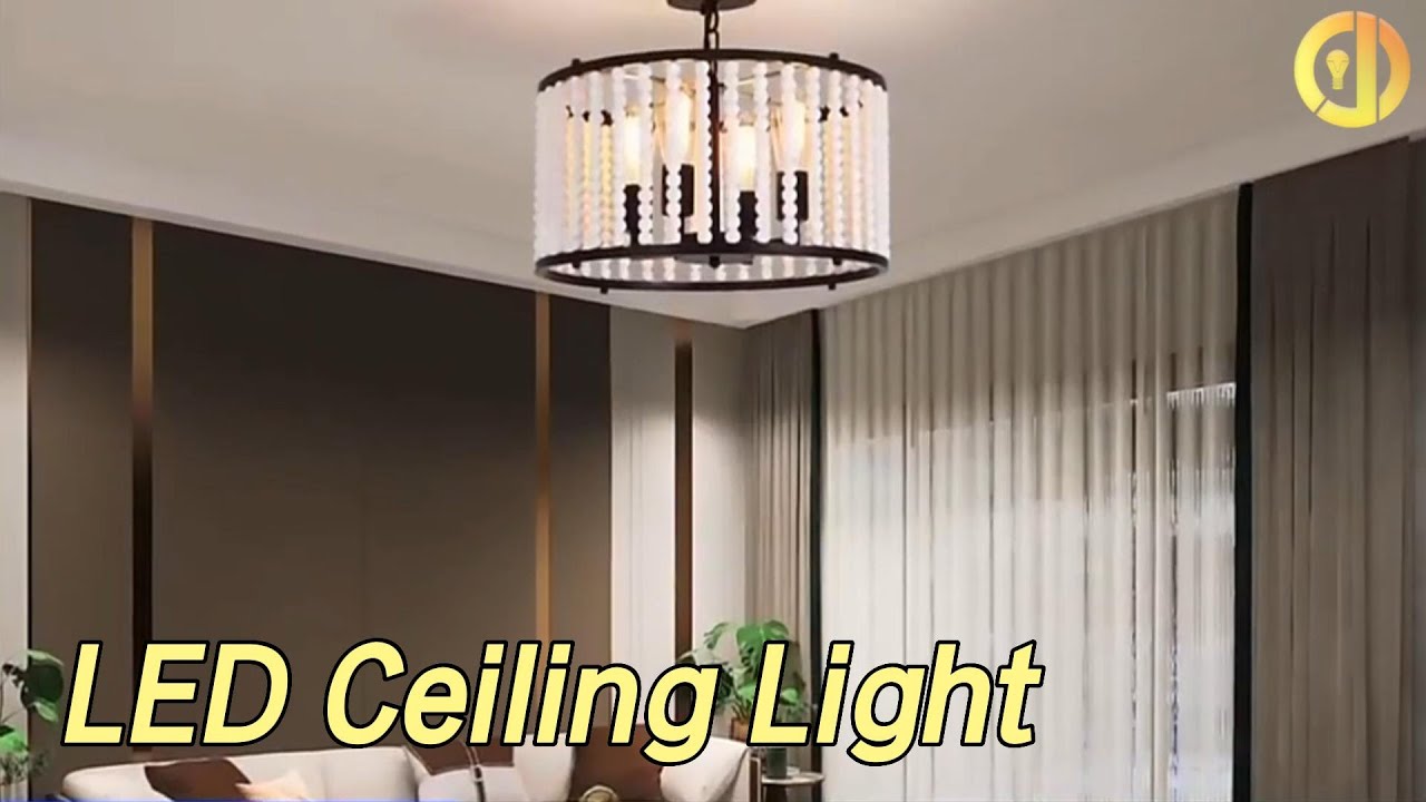 Fashionable Atmosphere LED Ceiling Light Pendant Warm Light Without ...