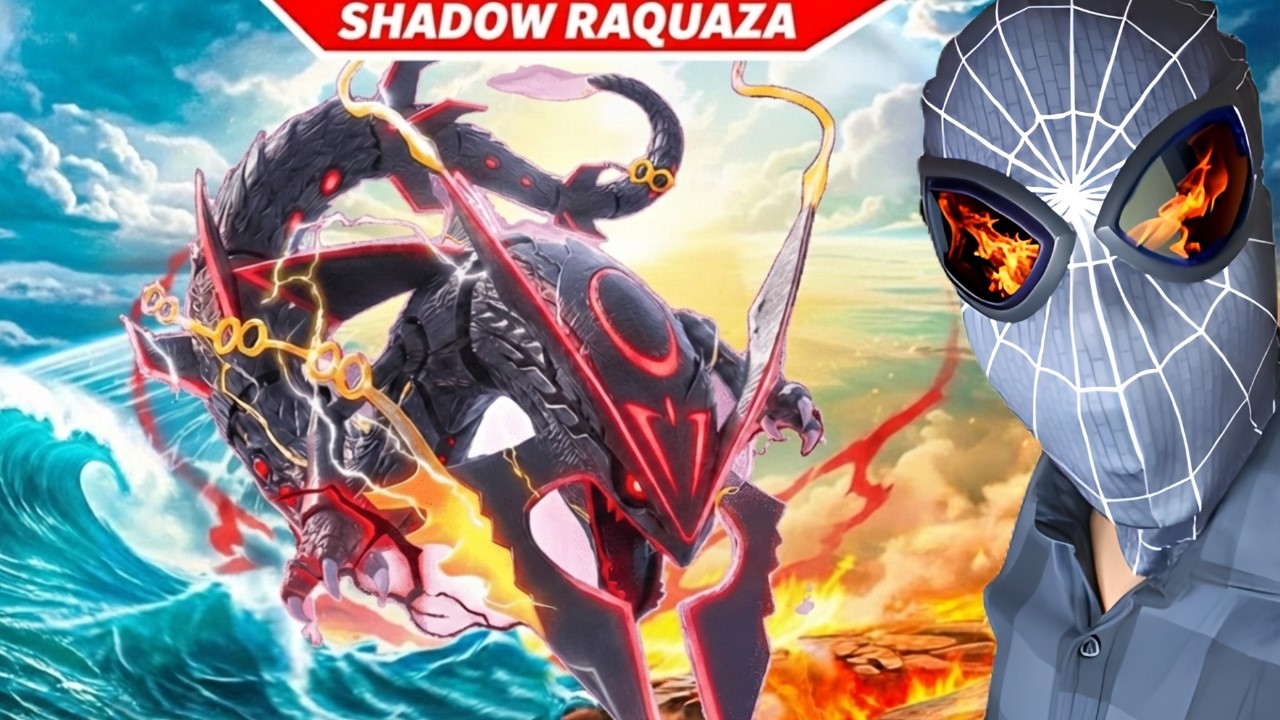 FINALLY THE GOD OF ALL POKEMON SHADOW MEGA RAYQUAZA! 🔥(998+ LVL ...
