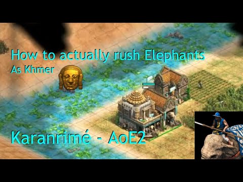 AoE2 Actual Elephant Rush Tutorial - YouTube