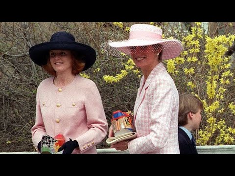 Princess Diana With Her Best Friend Sarah Ferguson🌸🌸।Unseen Pic ...