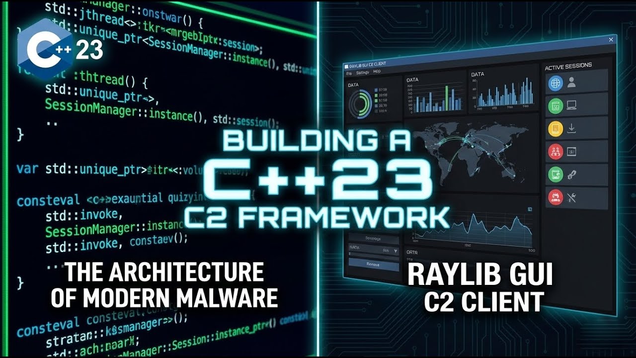 Building a C2 Framework in Modern C++23 (The Architecture of Malware ...