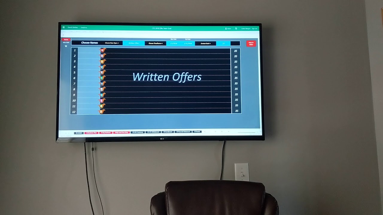 Casting CTE to TV monitors in your office - YouTube