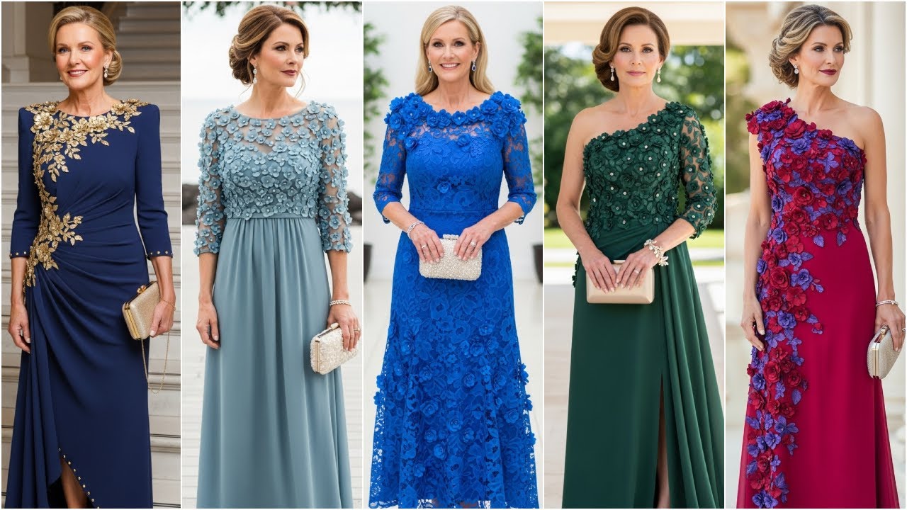 3D Floral Mother of the Bride Dress Trends 2025 🌸 Elegant Styles ...