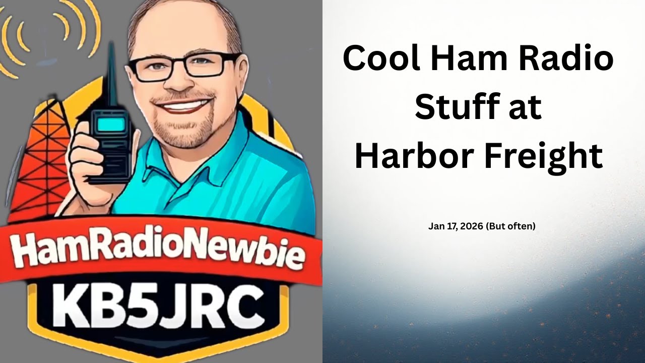 Cool Ham Radio Stuff at Harbor Freight - YouTube