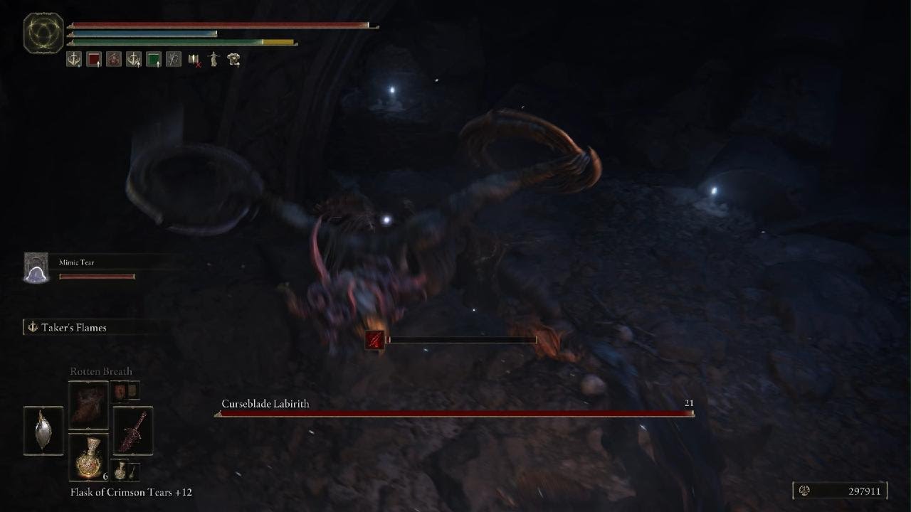 ELDEN RING: Shadow of the Erdtree: Curseblade Labirith Boss Felled ...