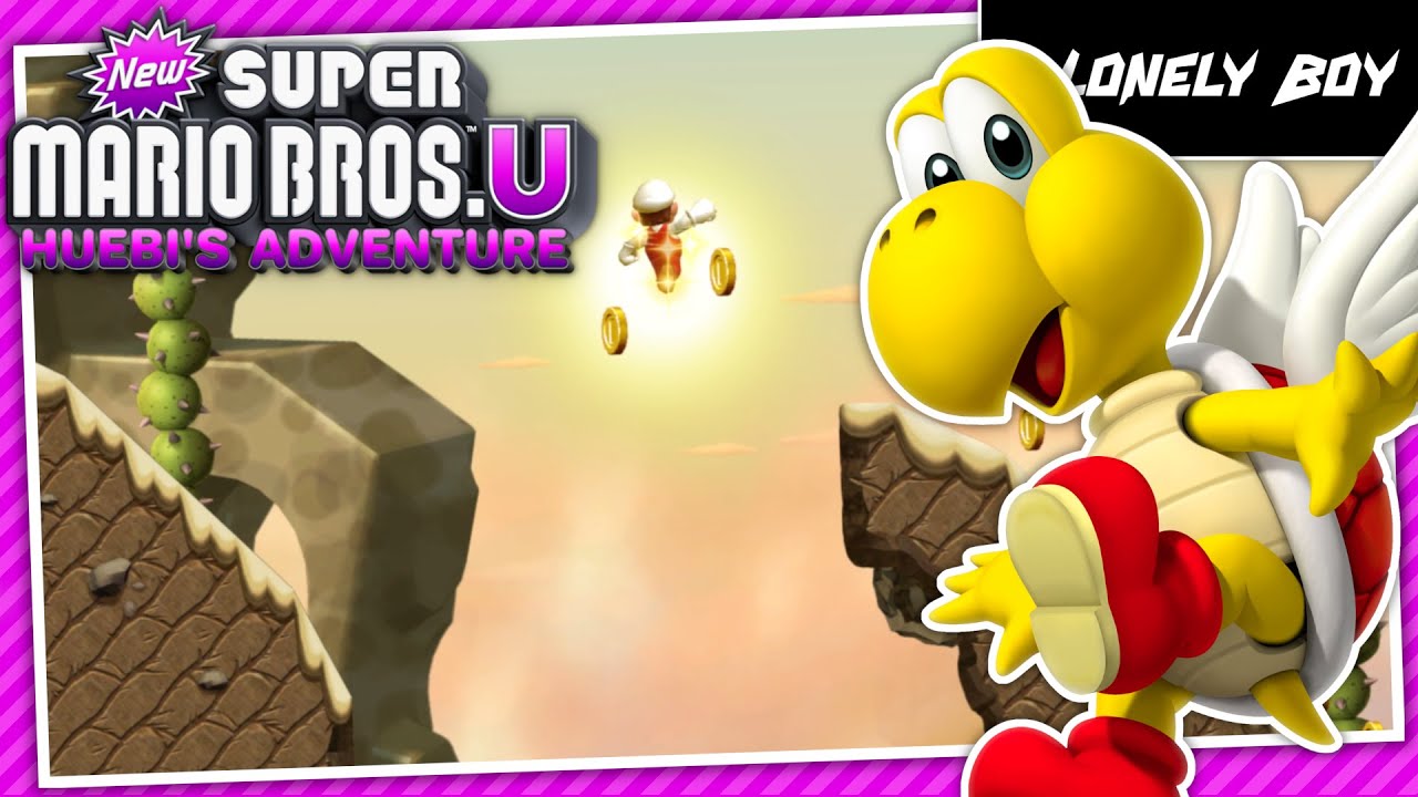 Slippery Sand Canyon Preview + Beta Level | NSMBU: Huebi's Adventure ...