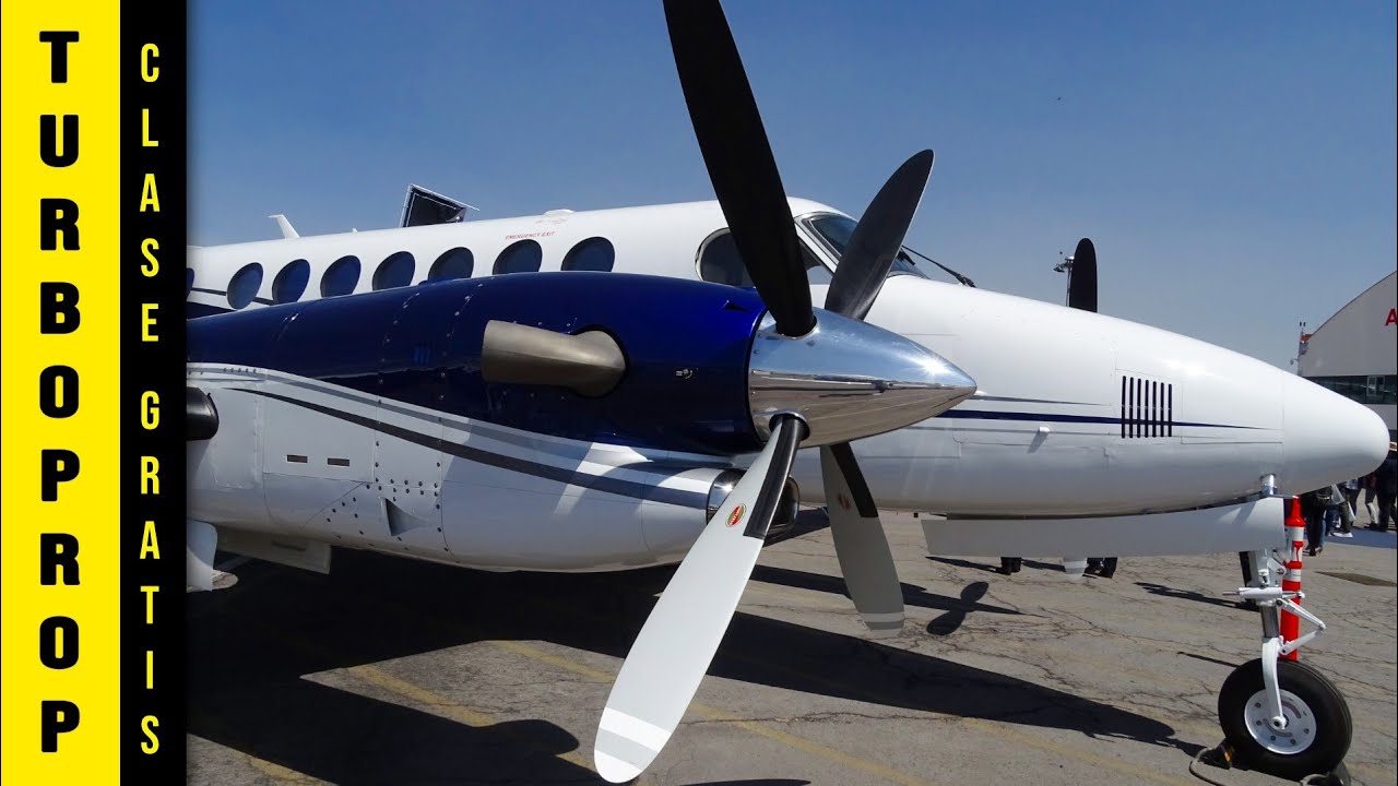 ¿Como funcionan los Aviones con motor TURBOPROP? - Clase de Aviación ...