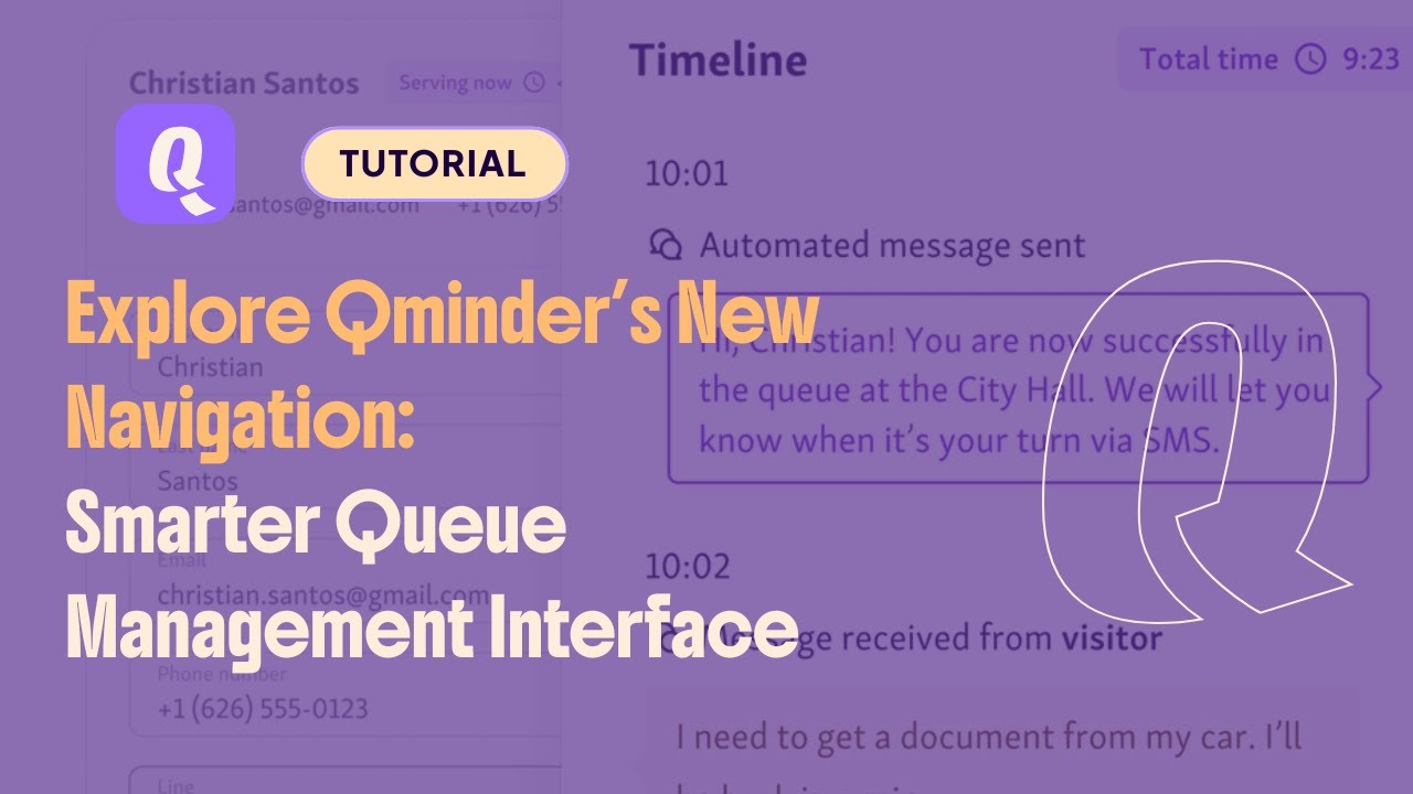 Explore Qminder’s New Navigation: Smarter Queue Management Interface ...