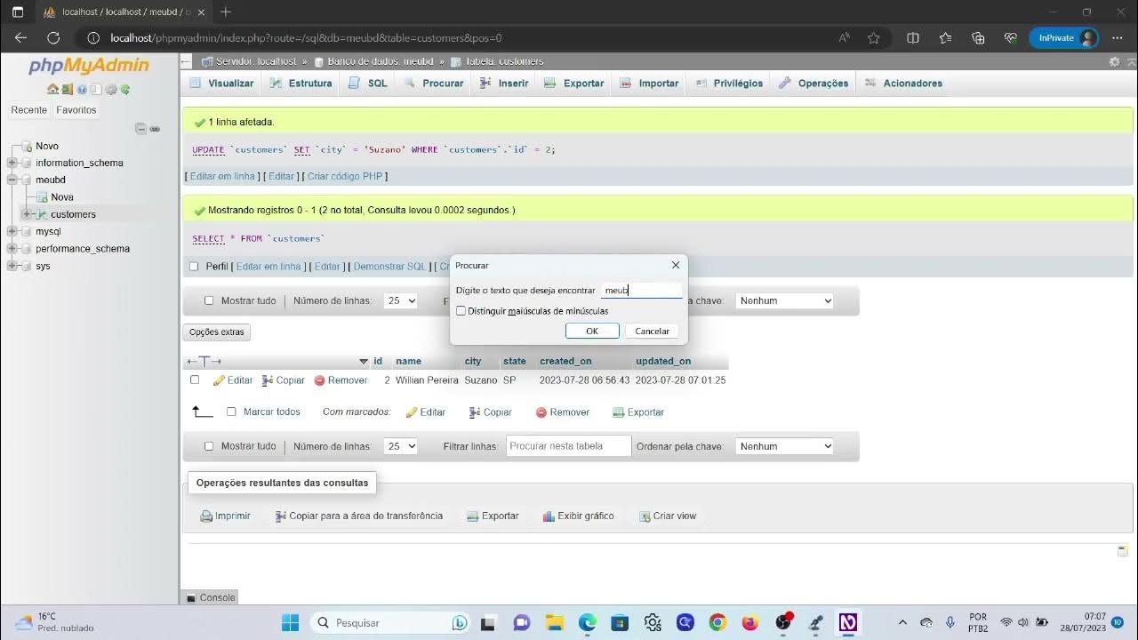 MySQL e SQL: Aul #34 - DELETE e TRUNCATE no PHPMyAdmin - YouTube