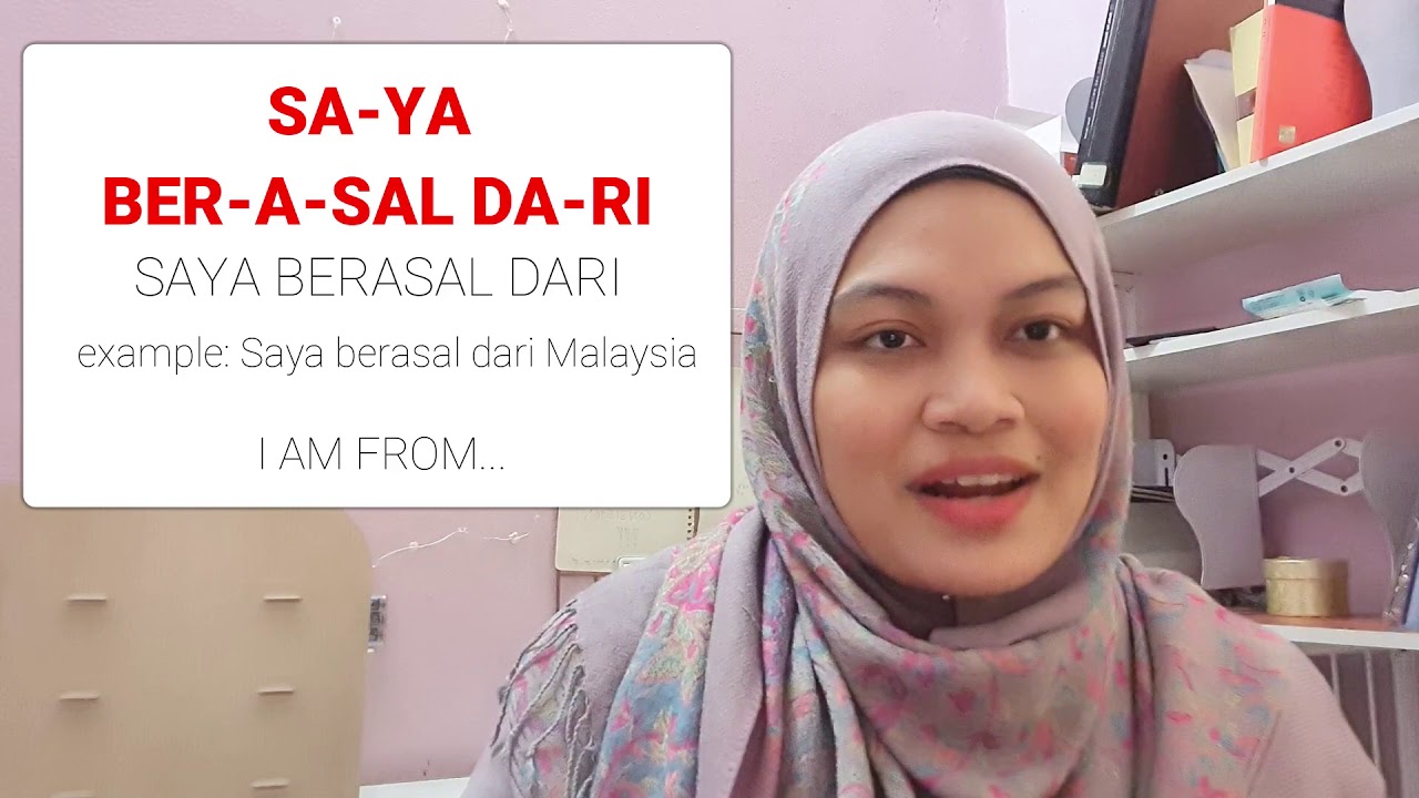 Basic Malay Phrases & How to Sound Like a Native - YouTube