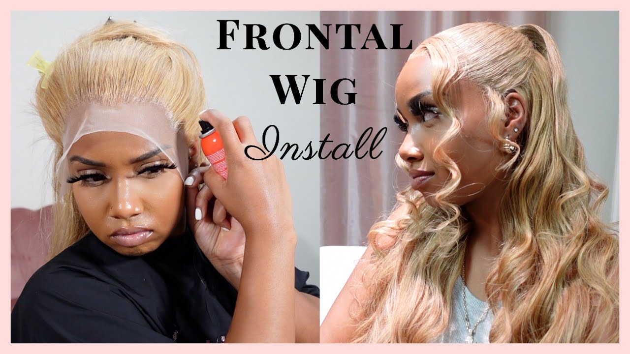 Half Up Half Down Frontal Wig Install || Ft. VSHOW HAIR - YouTube
