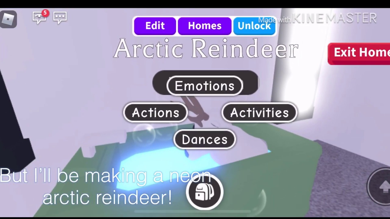 Making a neon arctic in Adopt Me - YouTube