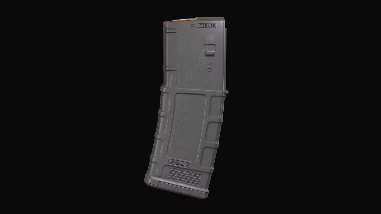 Magpul Pmag (Game-Ready) Models - YouTube